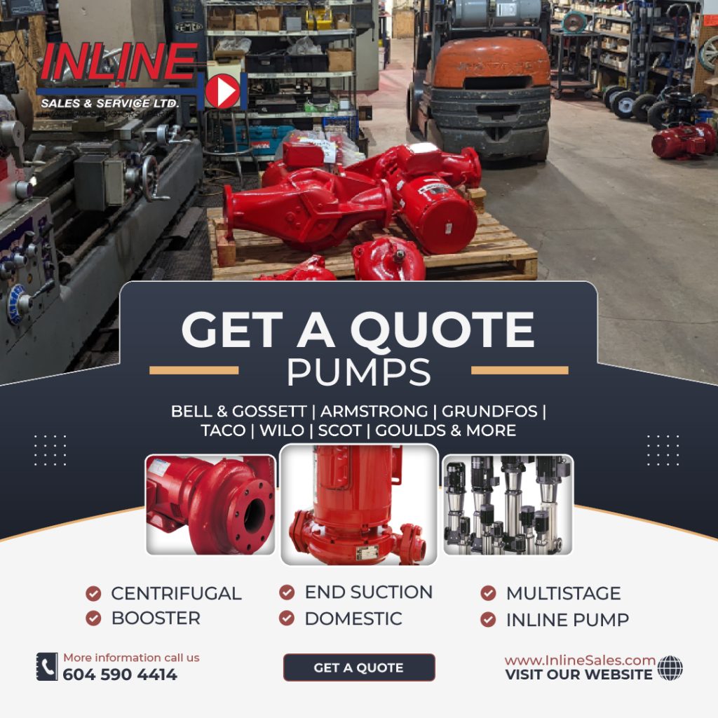 Get A Quote Today On A New Pump | Inline Sales & Services Ltd.